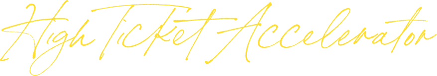 High Ticket Accelerator I - Selena Soo